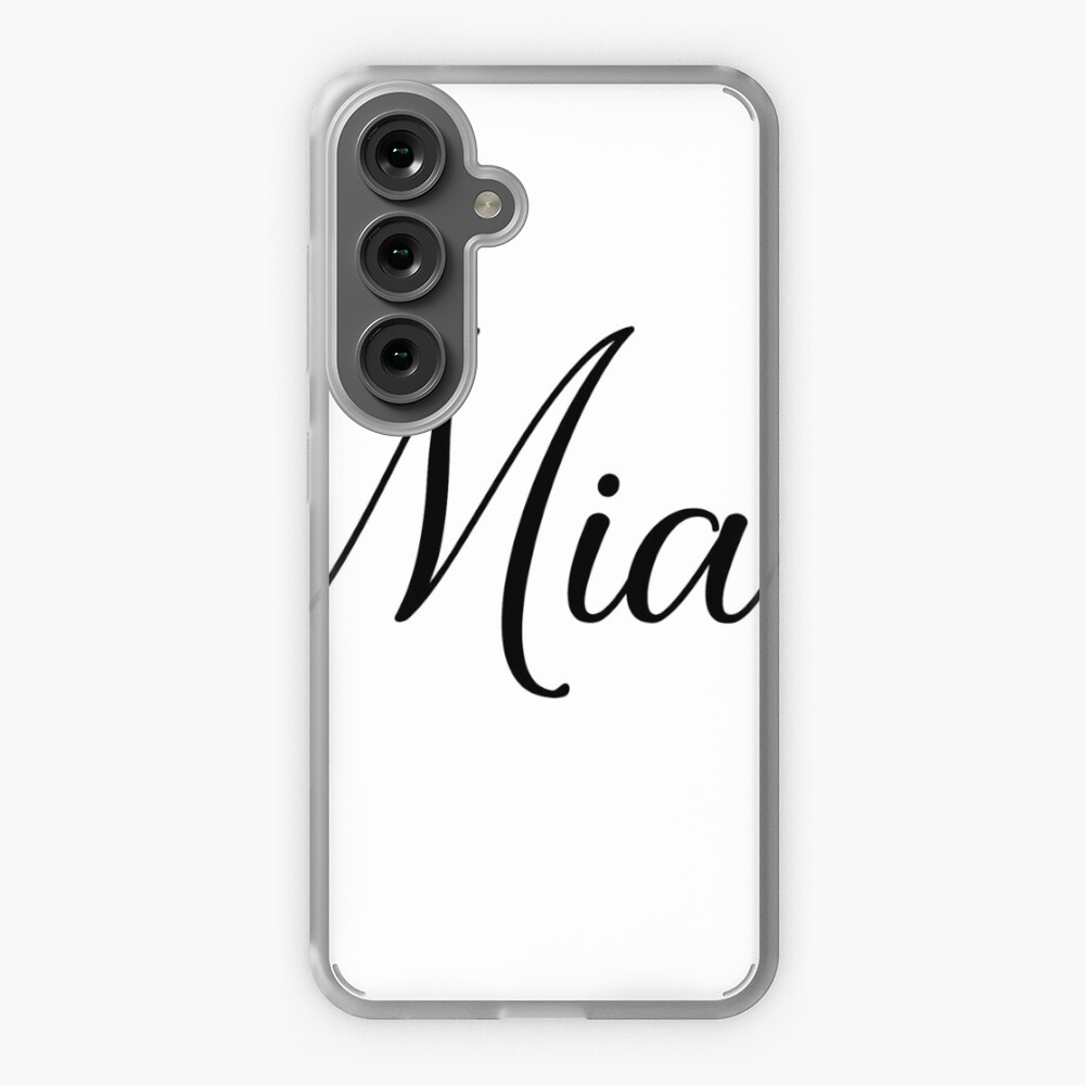 "mia script name sticker" Sticker for Sale by th3a | Redbubble