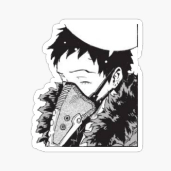 "Overhaul smiley" Sticker by kuscospoison | Redbubble