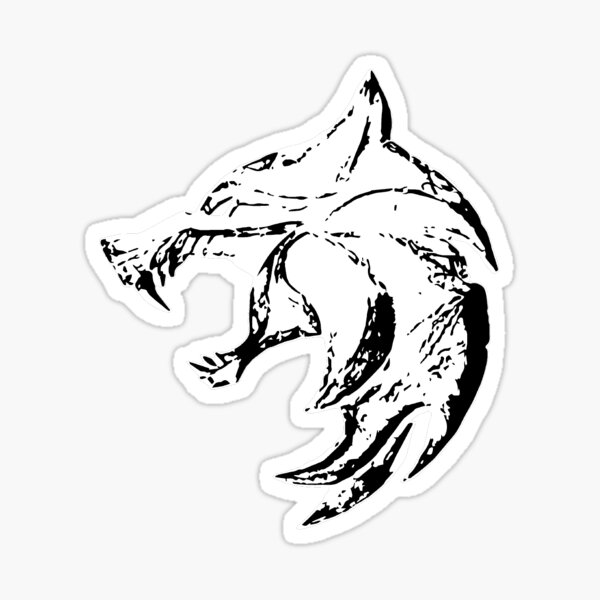 Witcher Emblem Stickers | Redbubble