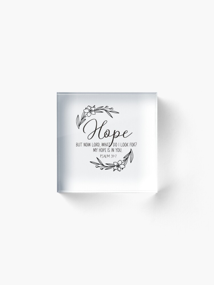 "Hope Quote, Hope Bible Verse, Hope Wall Art, Scripture Wall Art ...