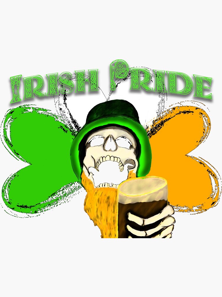 "Irish Pride" Sticker for Sale by TaegProductions | Redbubble