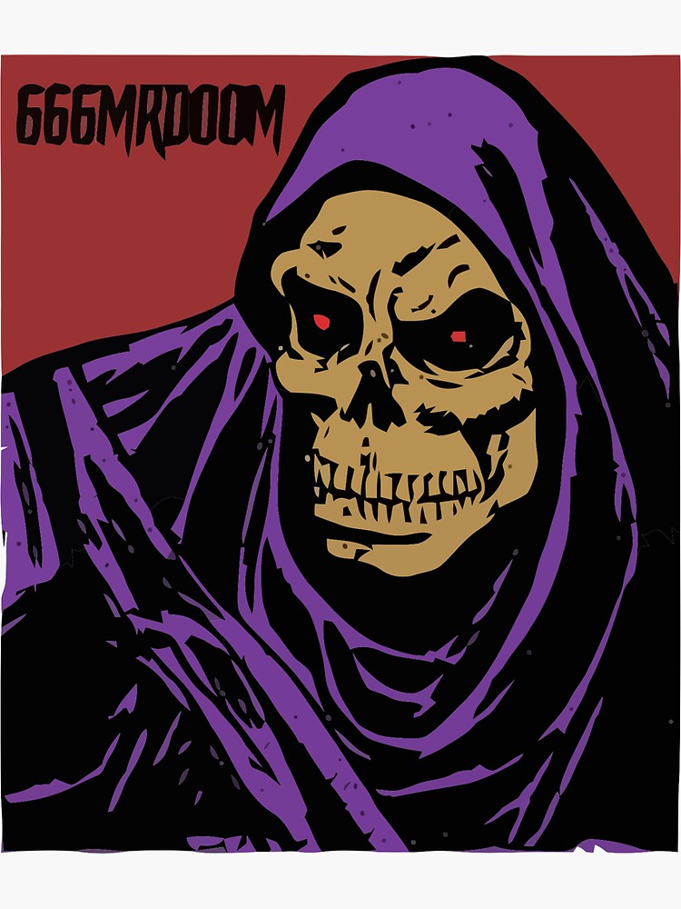 "Dr Doom Mr 666" Sticker by QuarantineNoW | Redbubble