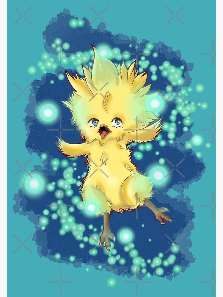 "Chocobo Chick Summon :: Final Fantasy VII Remake ::" Fotodruck von ...