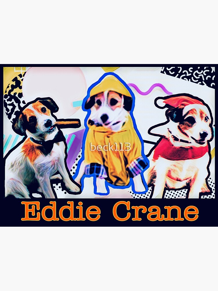 "Eddie Crane from Frasier" Poster for Sale by beck113 | Redbubble