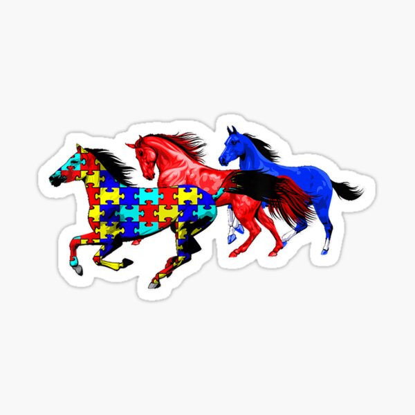 "Autism Awareness Different Horses Autistic Neurodiversity Aspergers ...