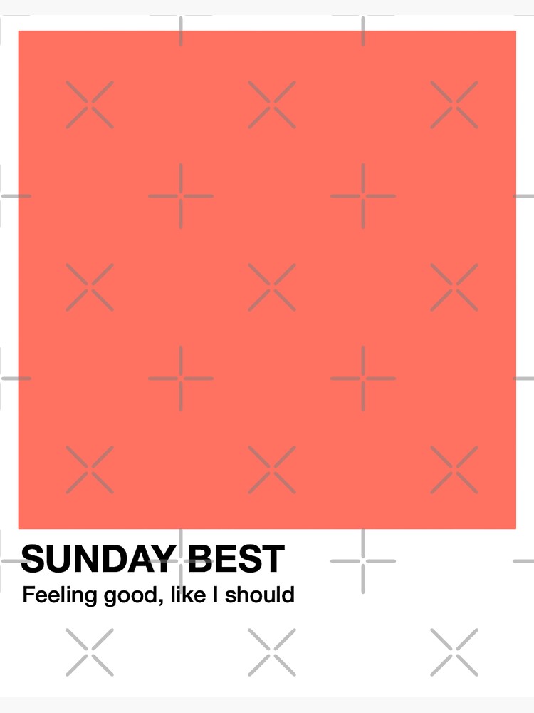 "Sunday Best - Pantone Swatch" Sticker for Sale by jennagardnerr ...