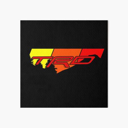 "TRD Classic Logo" Art Board Print for Sale by KKDart | Redbubble