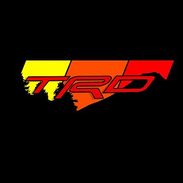 "TRD Classic Logo" Sticker for Sale by KKDart | Redbubble