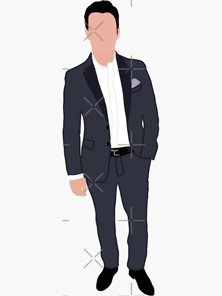 "kevin jonas drawing" Sticker for Sale by ideasbymadison | Redbubble