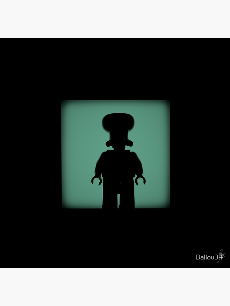 "Shadow - Squidward" Sticker by Ballou34 | Redbubble