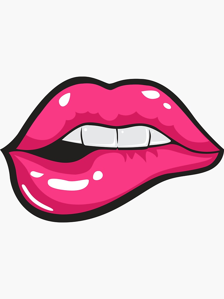 Lips Sex Sticker For Sale By Nostromo71 Redbubble
