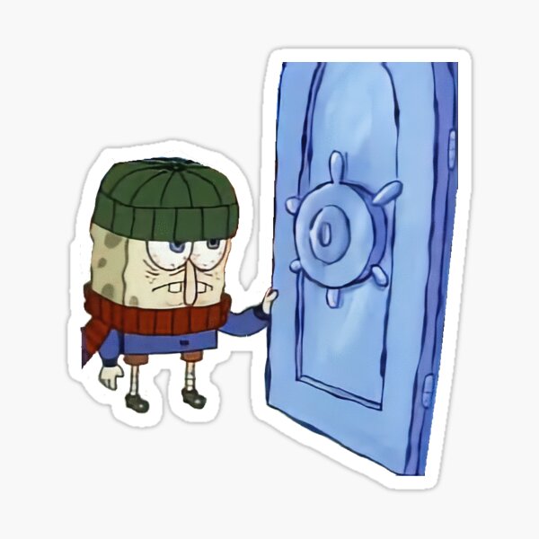 "Sick Spongebob" Sticker for Sale by kayfitti | Redbubble