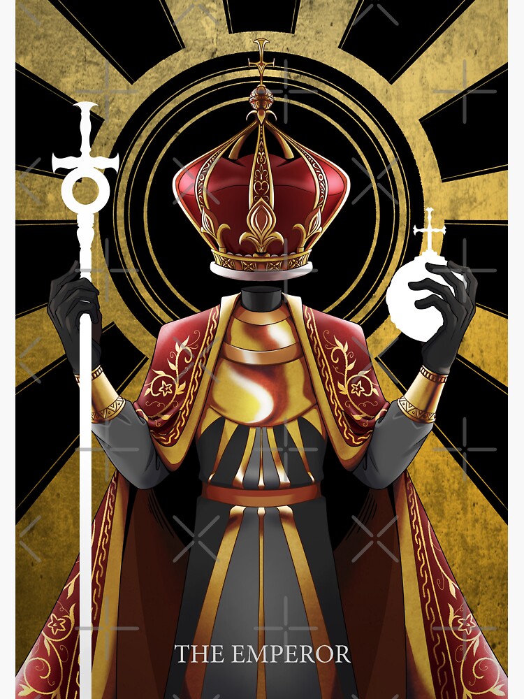 "The Emperor" Sticker by Alanide | Redbubble