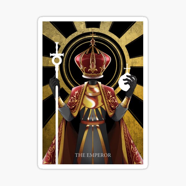 "The Emperor" Sticker for Sale by Alanide | Redbubble