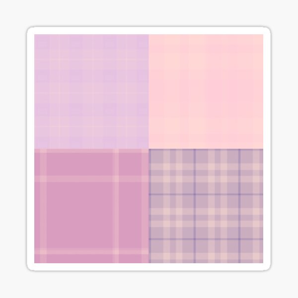 "Different Checkered Patterns Combined in a Collage: Pastel Color ...