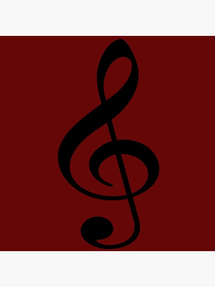 "A simple and classic clef" Poster for Sale by Imutobi | Redbubble