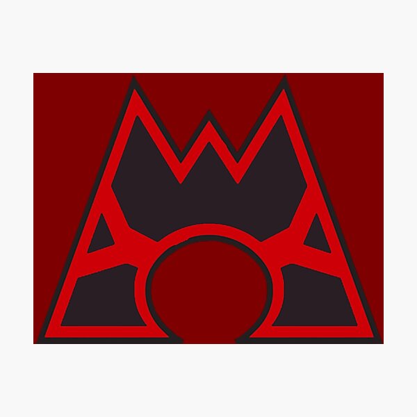 "Team Magma Symbol" Photographic Print for Sale by jbtiger1992 | Redbubble