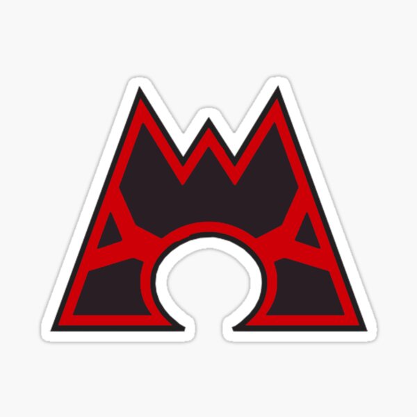 "Team Magma Symbol" Sticker by jbtiger1992 | Redbubble