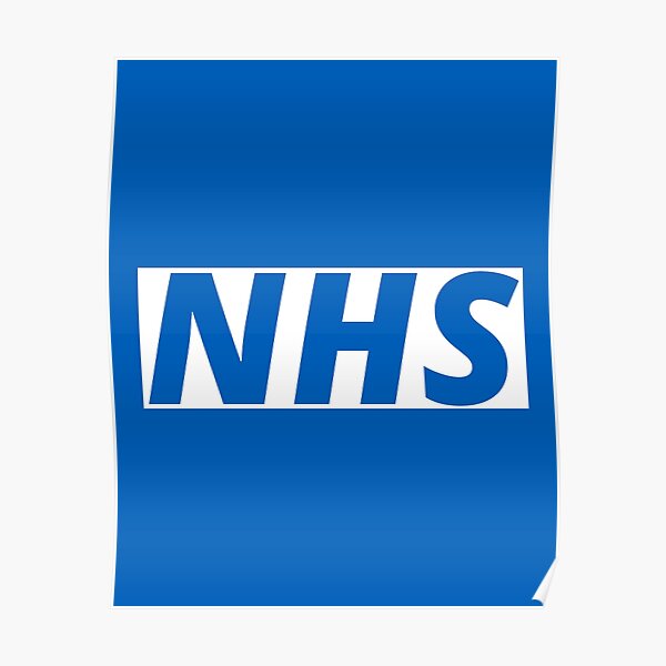 "NHS" Poster by Quetzalita | Redbubble