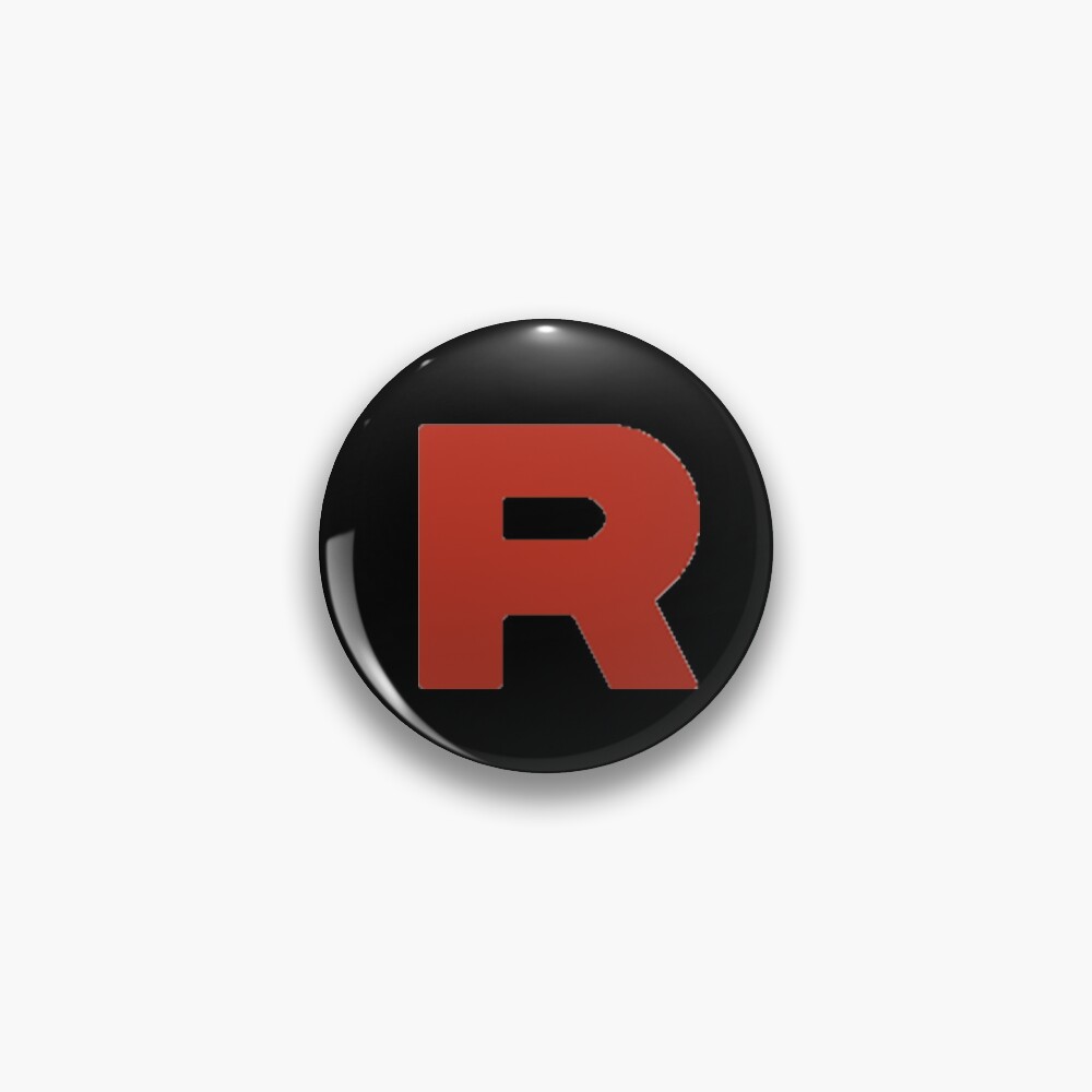 "Team Rocket Symbol" Pin for Sale by jbtiger1992 | Redbubble