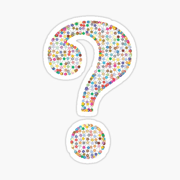 "Question mark " Sticker by Josipa6 | Redbubble