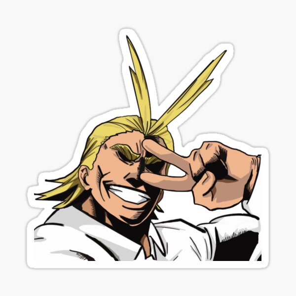 Sticker « Symbole de la paix tous pourraient autocollant - My Hero ...