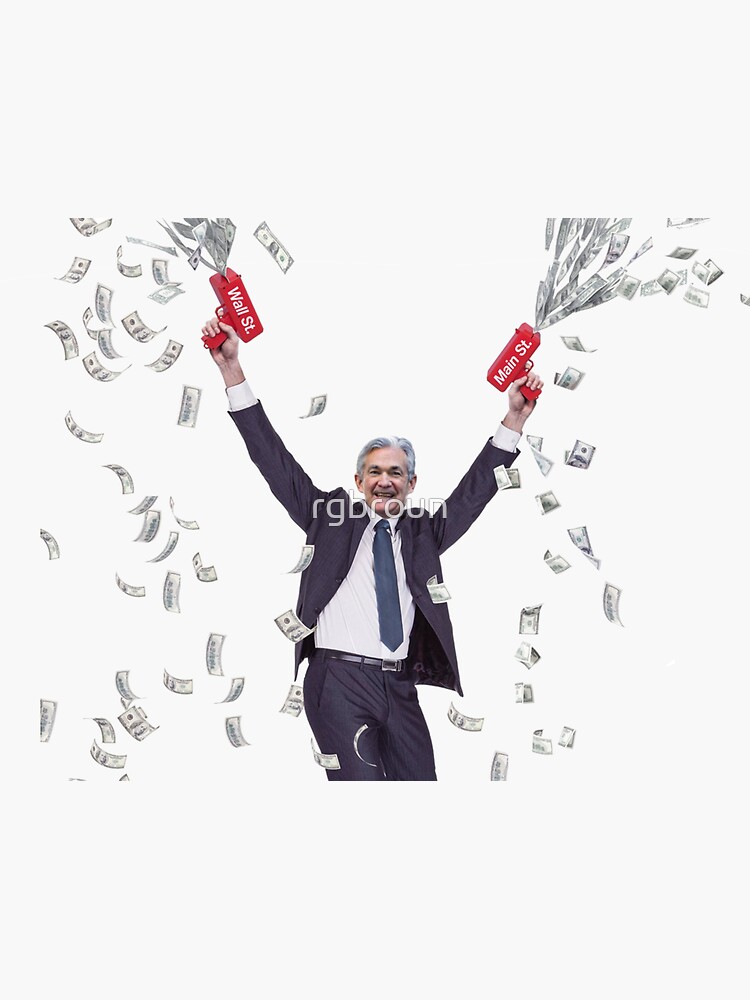 "Money go Brrrr" Sticker for Sale by rgbroun | Redbubble