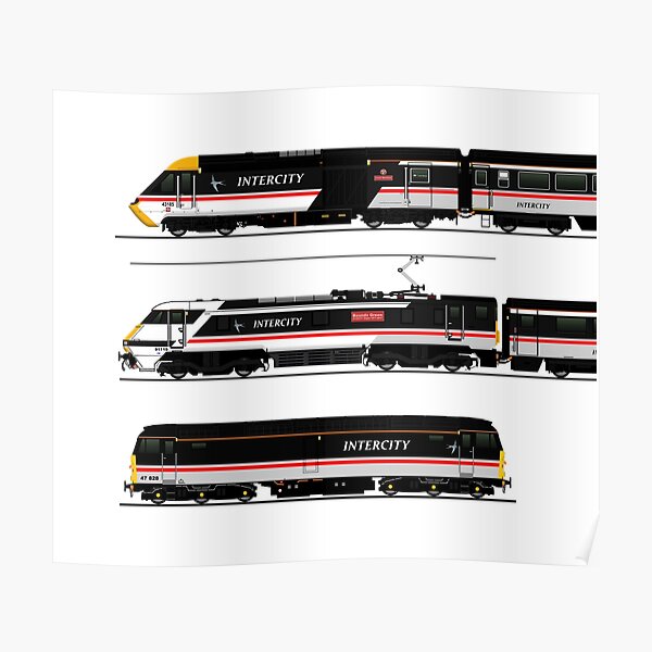 Intercity 125 Posters | Redbubble