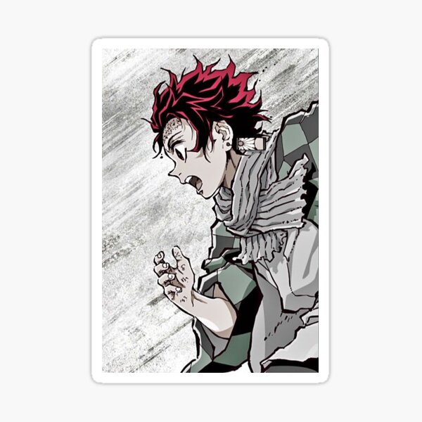 "Tanjiro" Sticker by jeremiedrawing | Redbubble