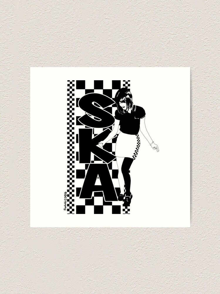 "Ska" Art Print for Sale by rudeboy1 | Redbubble