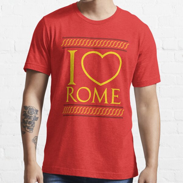 "I love Rome" T-shirt for Sale by severodan | Redbubble | love t-shirts ...
