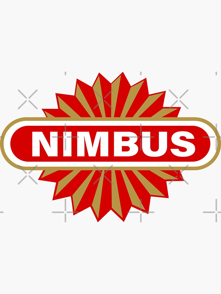 "Nimbus Motorcycles" Sticker by Bloxworth | Redbubble