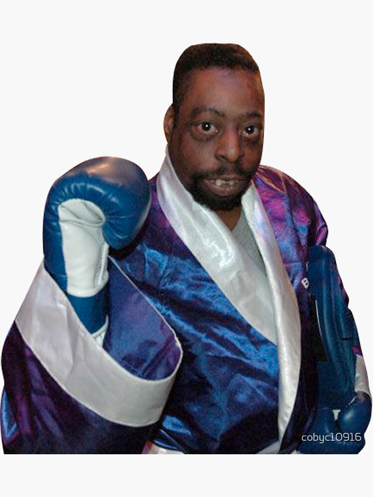 "Beetle Juice / Lester Green Person Boxing Cutout" Sticker for Sale by ...