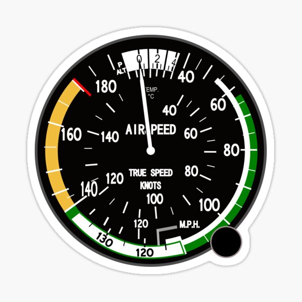 "Aviation Instruments" Sticker by CDSDesign | Redbubble