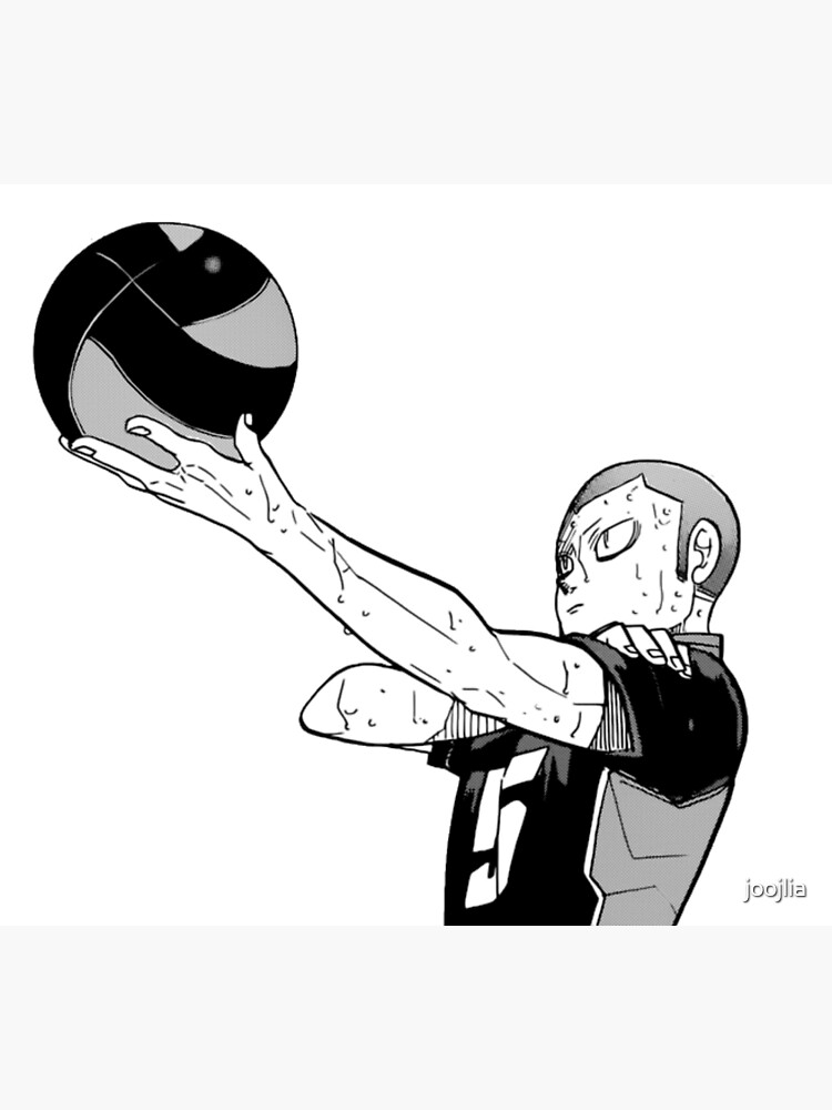 "Tanaka Serve Haikyuu Manga Cap" Canvas Print for Sale by joojlia ...