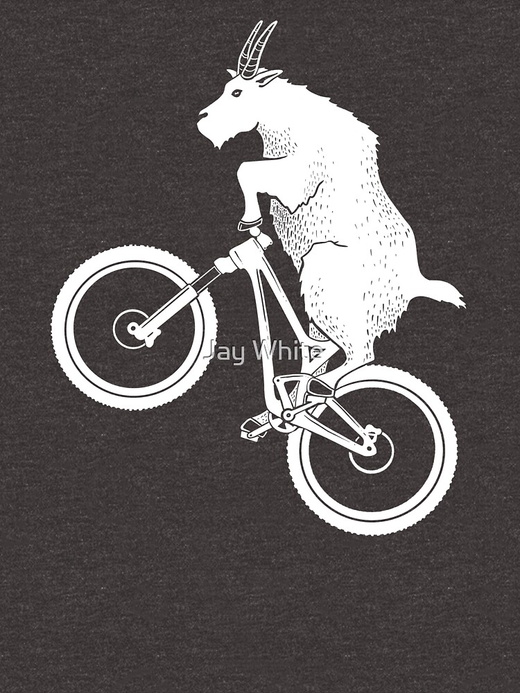 "Mountain Bike Goat" Essential T-Shirt for Sale by JuniperL | Redbubble