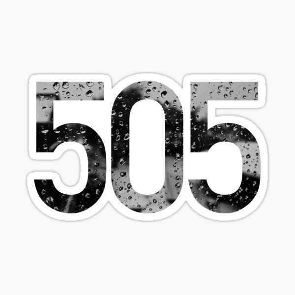 "I'm Going Back to 505" Sticker for Sale by Xfade101 | Redbubble