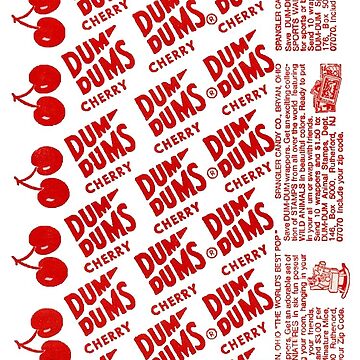"retro Dum Dums" Sticker for Sale by Britney Alanis | Redbubble