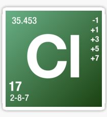 Chlorine: Stickers | Redbubble