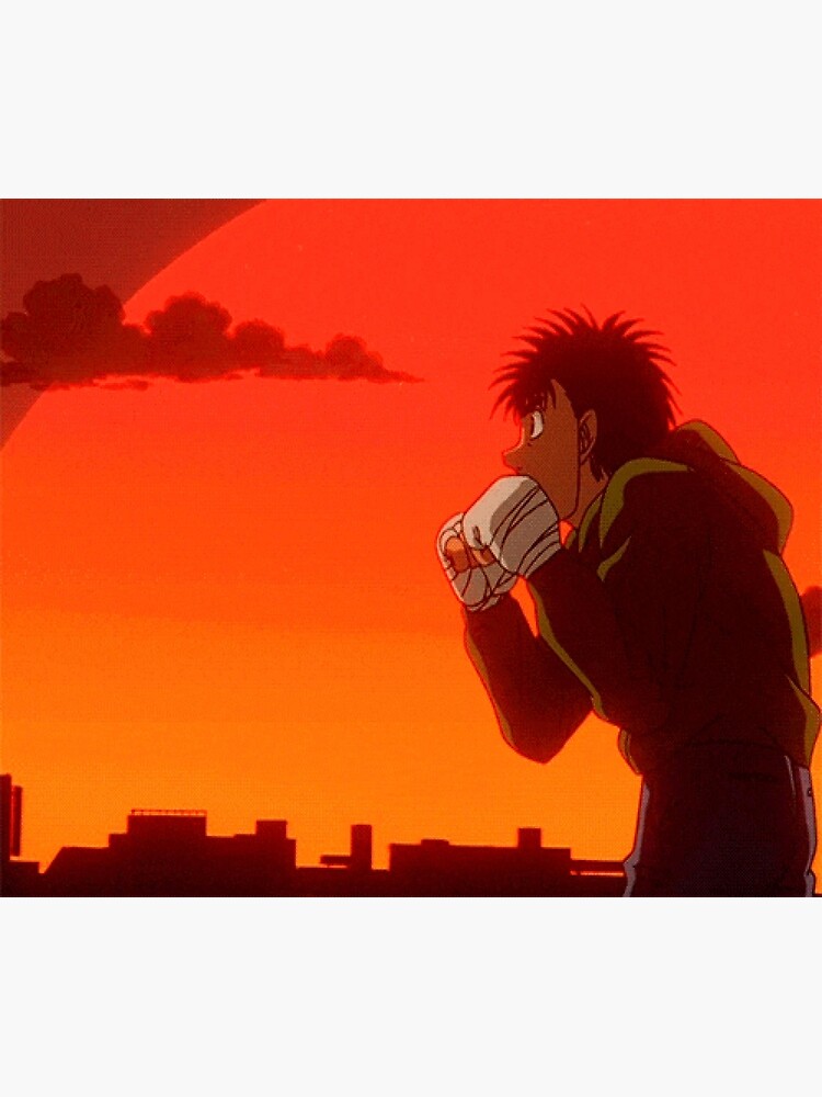 "Hajime no Ippo Sunset" Poster by LarcherNoel | Redbubble