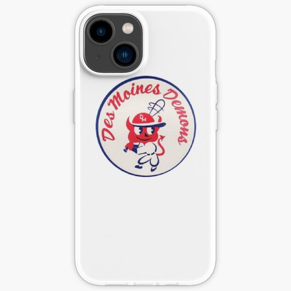 "Des Moines Demons Vintage Minor League Baseball" iPhone Case for Sale ...