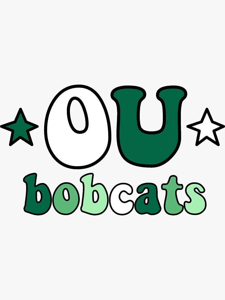 "ou bobcats" Sticker for Sale by esedlack14 | Redbubble