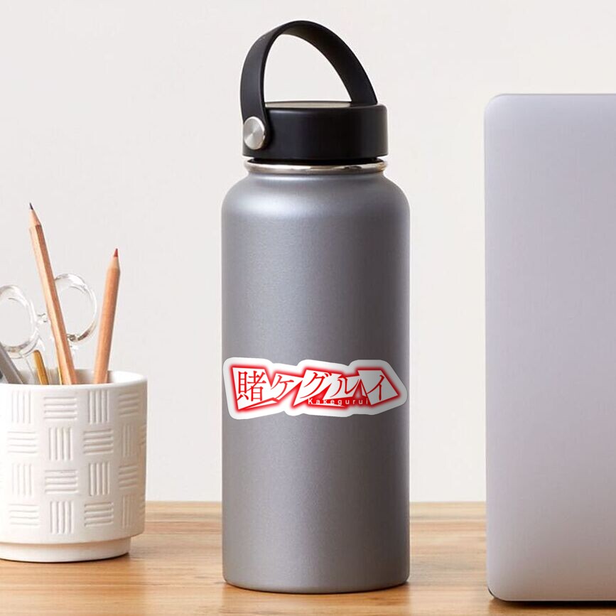 "kakegurui logo" Sticker for Sale by bellachan13 | Redbubble