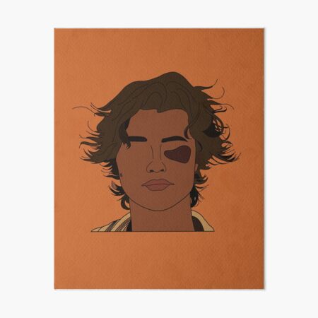 "Outer Banks John B black eye design" Art Board Print for Sale by ...