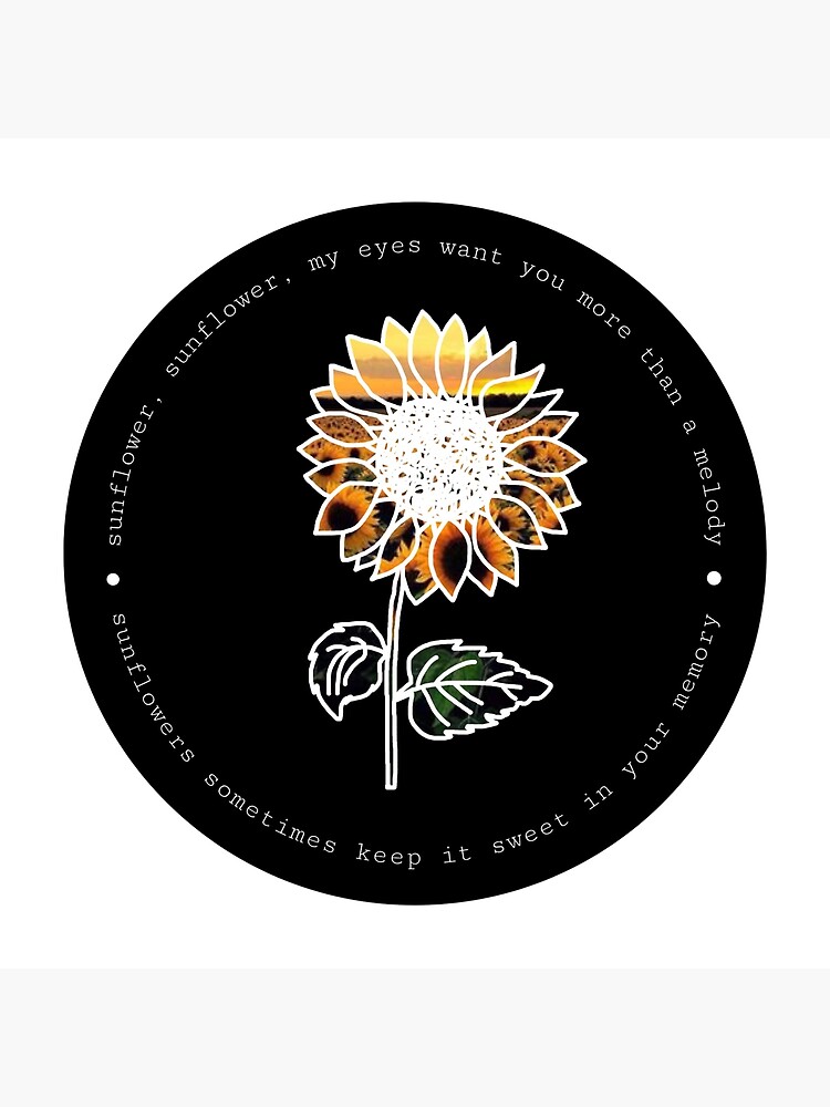 "Sunflower-Harry Styles" Poster by sgrady21 | Redbubble