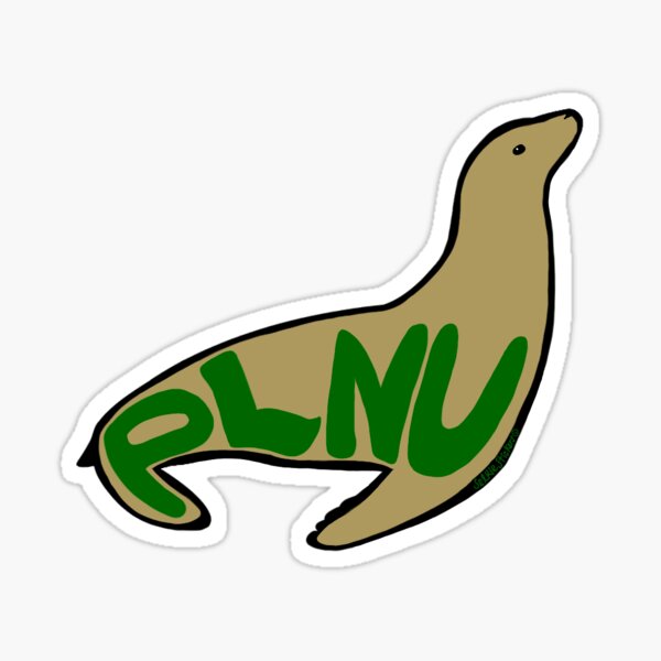 "PLNU Sea Lion" Sticker by selkiestickers | Redbubble