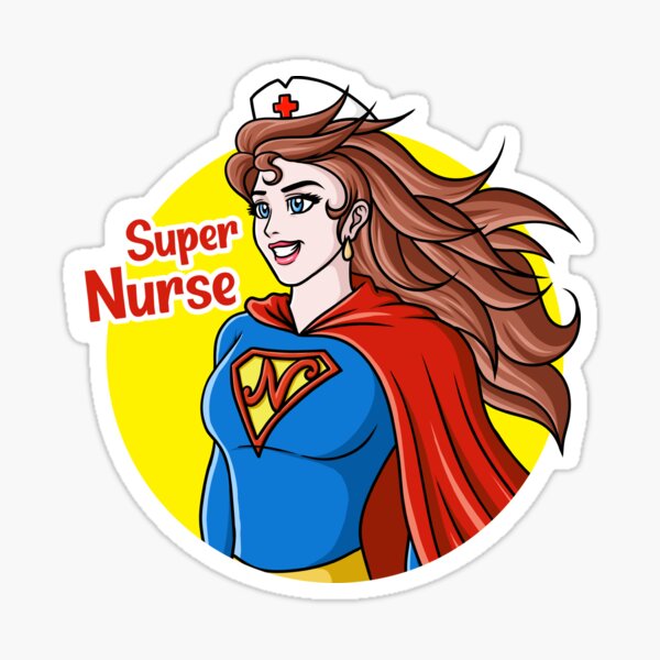 Super Nurse Clipart Super Nurse SVG Digital Download Cut File For
