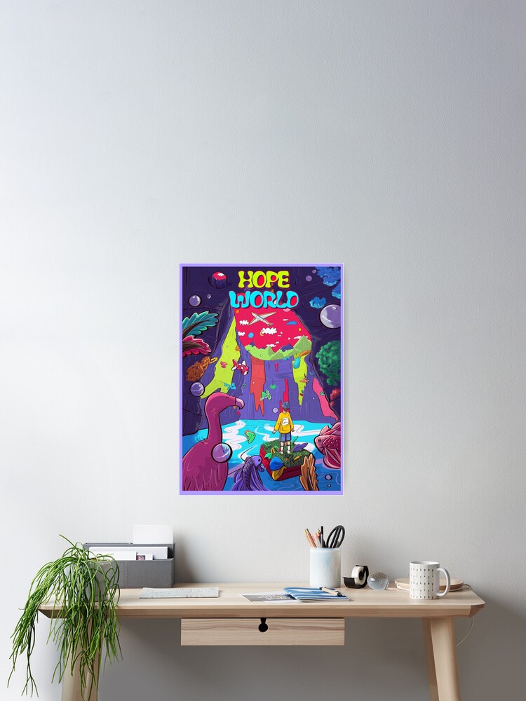 "Hope World" Poster for Sale by Elennaris | Redbubble