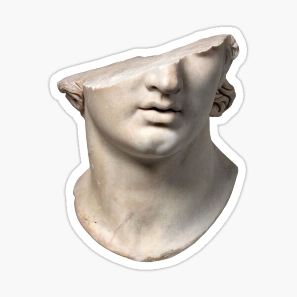 "Greek Statue " Sticker by GiannaCooper | Redbubble