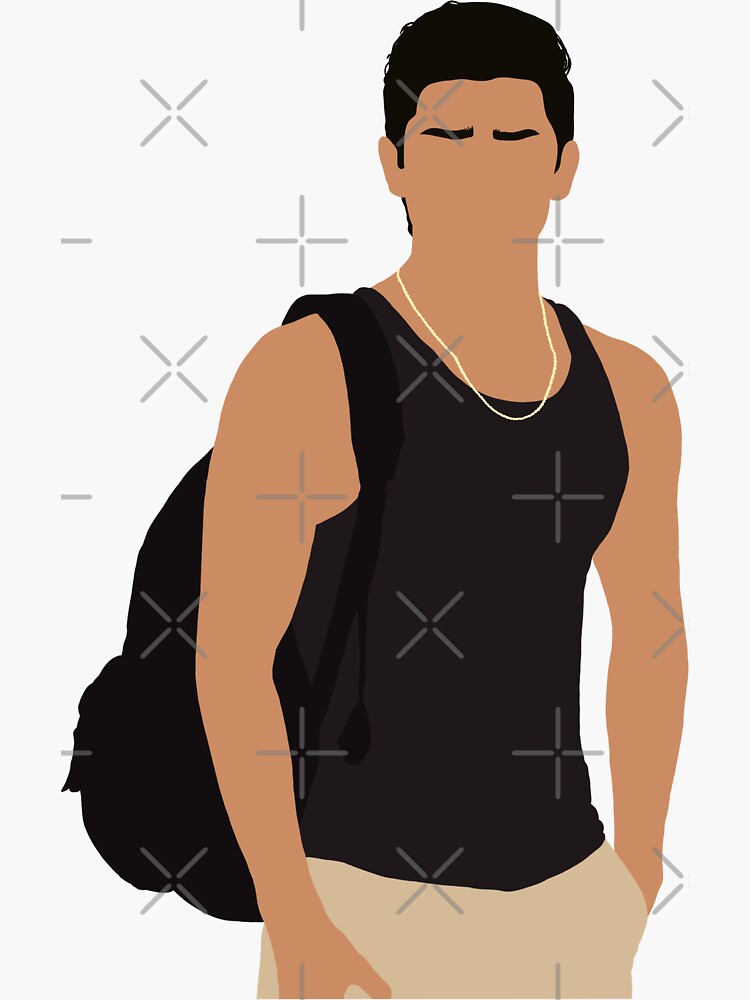 "cesar on my block " Sticker by xandracereza | Redbubble